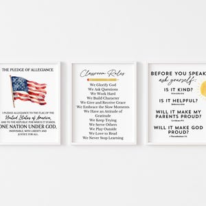 Christian Classroom Decor Bulletin Board Kit Catholic Classroom ...