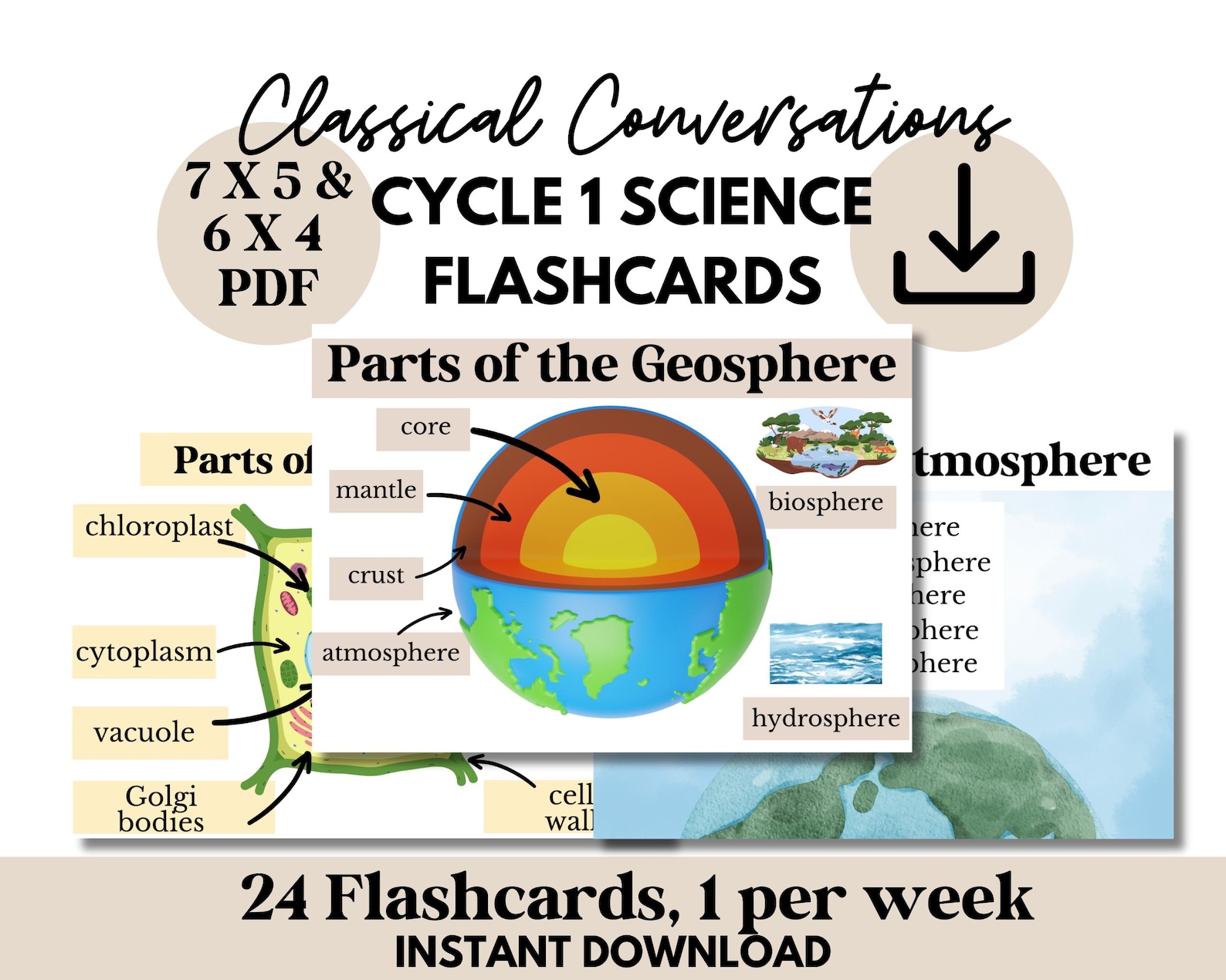 Classical Conversations Cycle 1 Science, History & English Bundle ...