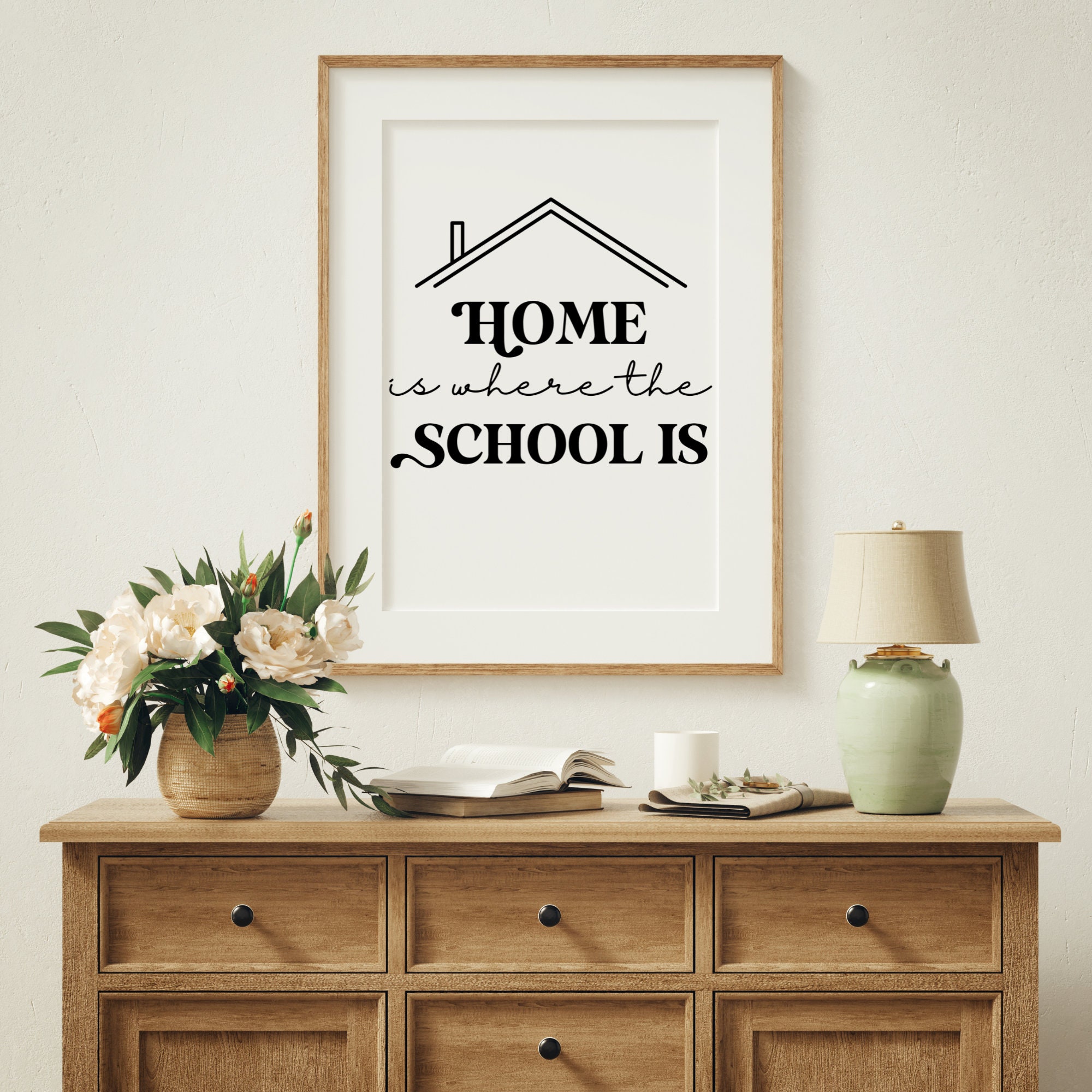 Homeschool Room Printable Homeschool Decor Christian - Etsy