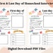 First Last Day of Homeschool Printable Back to School Questionnaire ...