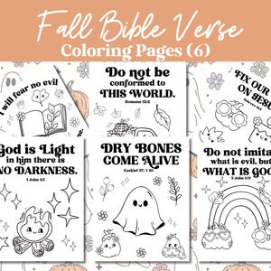 Christian Halloween Coloring Page Kids Christian Fall Coloring Page ...