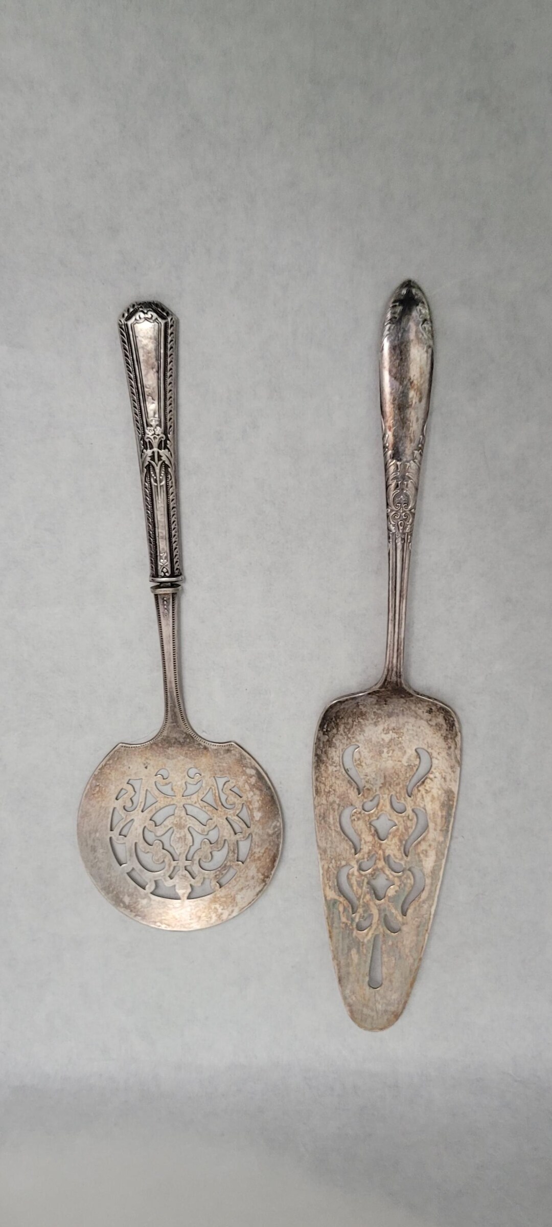 Vintage Prestige Plate Bordeaux Silver Plated Flatware 2 Pieces Serving ...