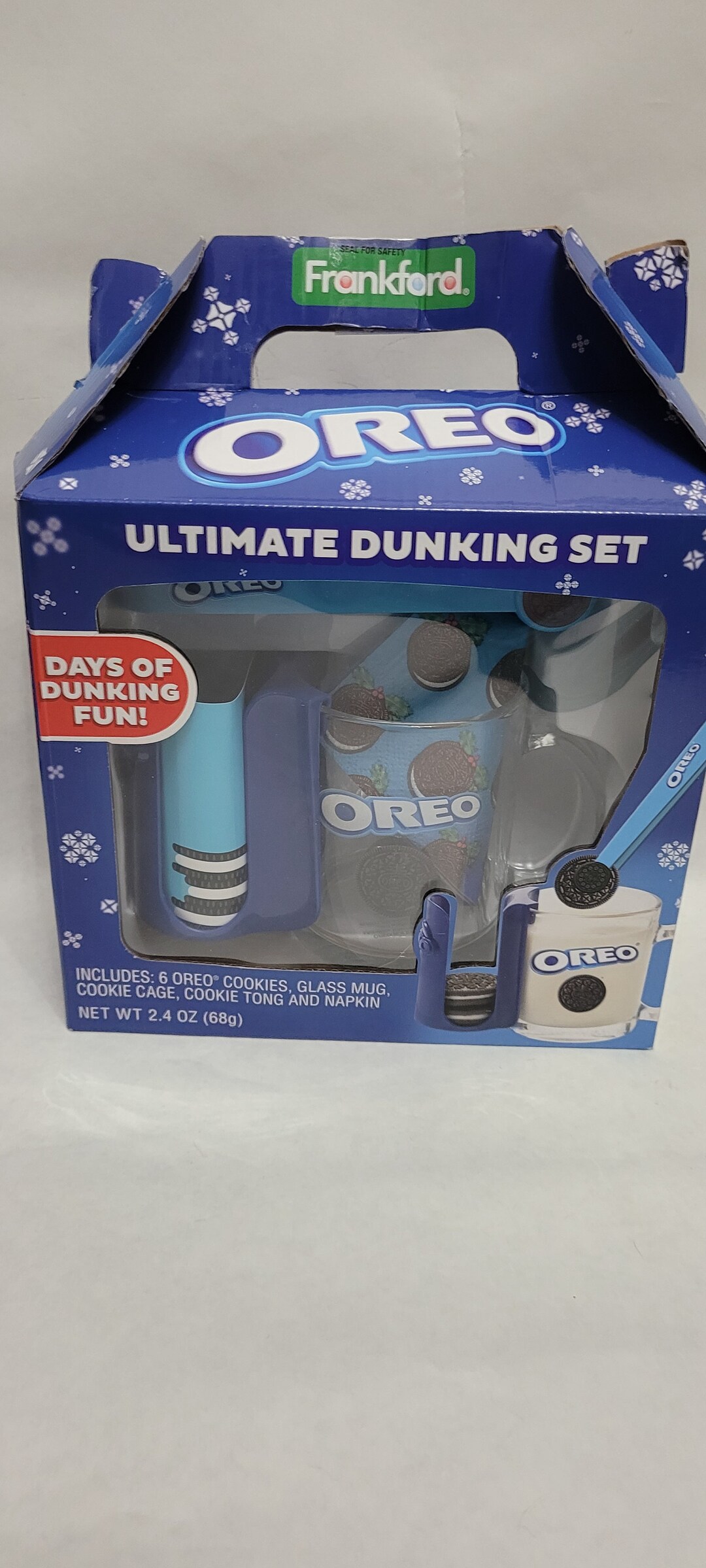 Frankford Ultimate Dunking Vintage Gift Set With OREO Cookies, Glass ...