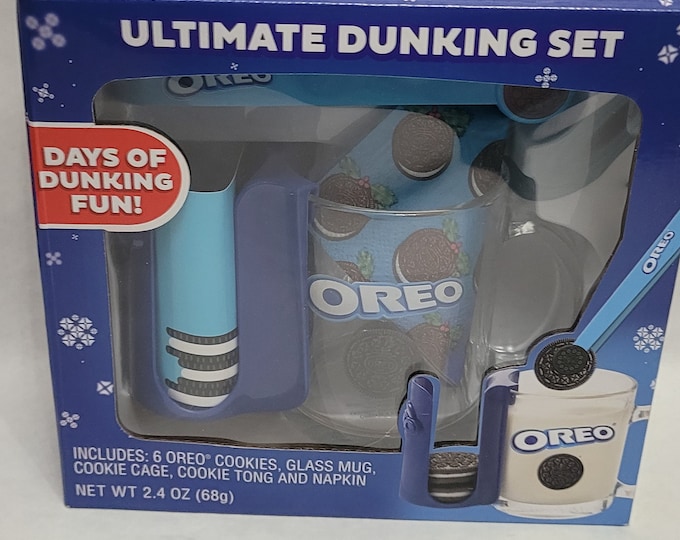 Frankford Ultimate Dunking Vintage Gift Set With OREO Cookies, Glass ...