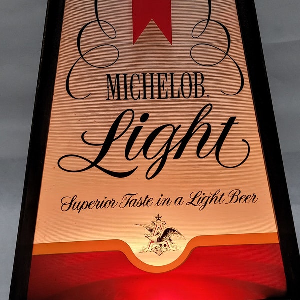Michelob Light Sign - Etsy