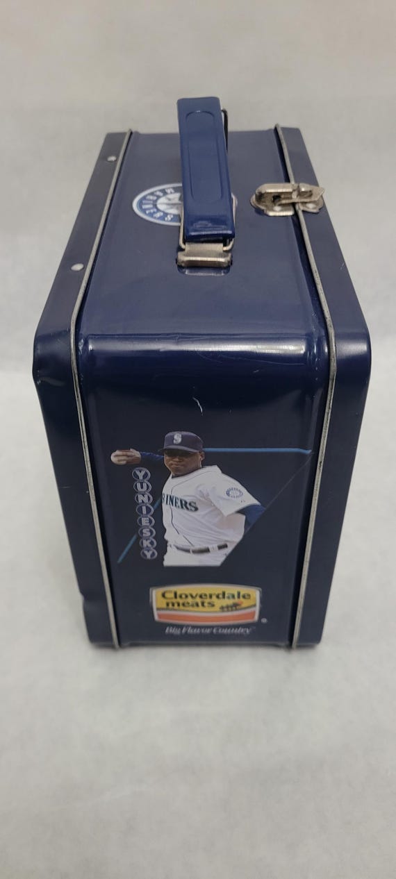 Throwback Vintage Tin Metal Lunch Box Seattle Mariner… - Gem