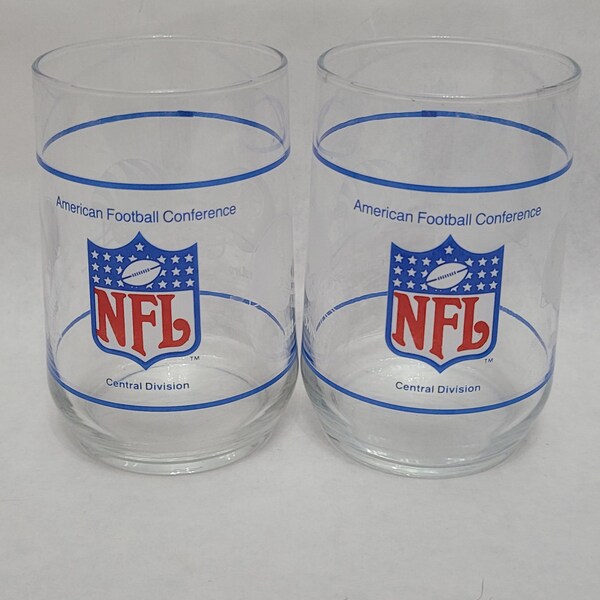 Nfl Glass - Etsy