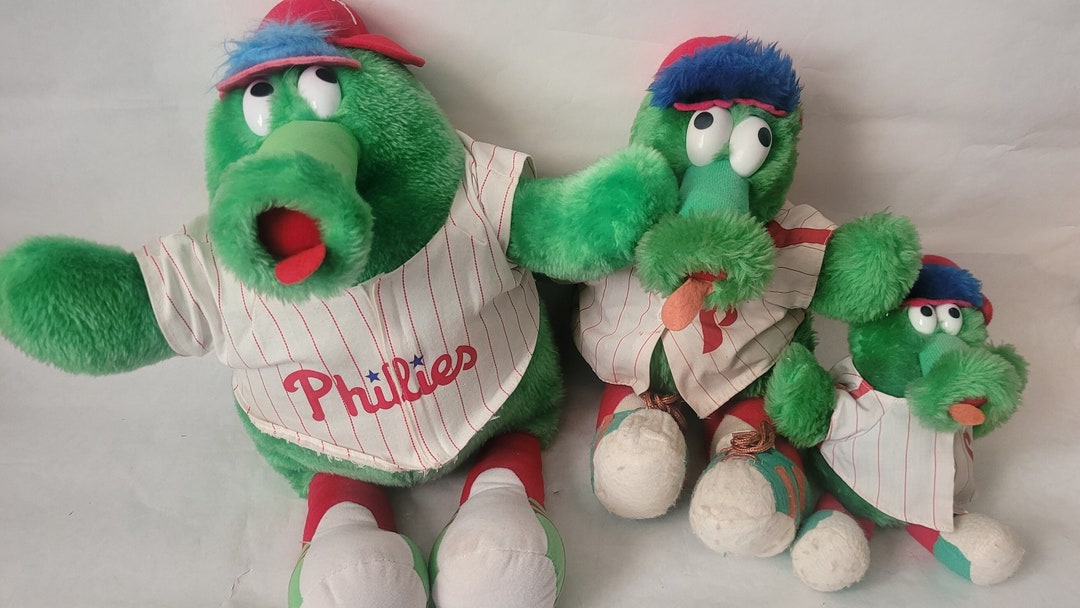 Vintage Philadelphia Phillie Phanatic Set of 3 70s 80s 90s MLB Plush ...