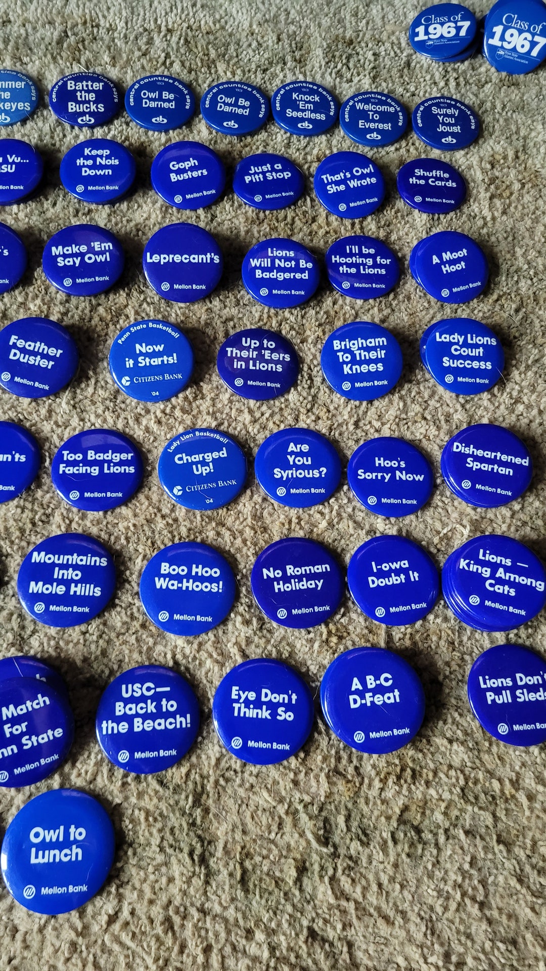 Collection 16 Total of Central Counties Bank Penn State University PSU ...