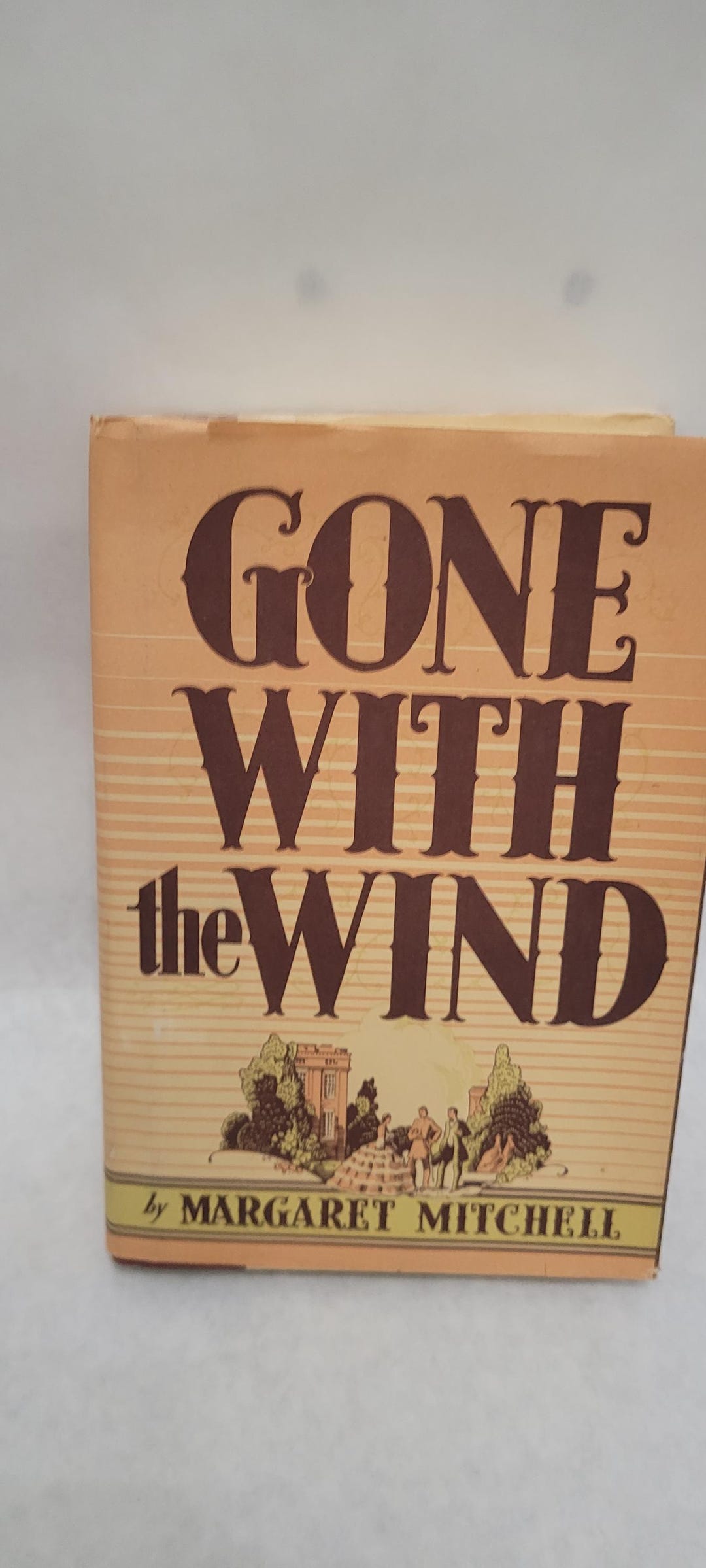 Vintage Gone With the Wind Book by Margaret Mitchell Collectible Cover ...