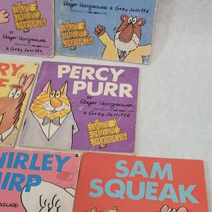 Vintage Illustrated Easy Peasy People Vintage Books by Roger Hargreaves ...