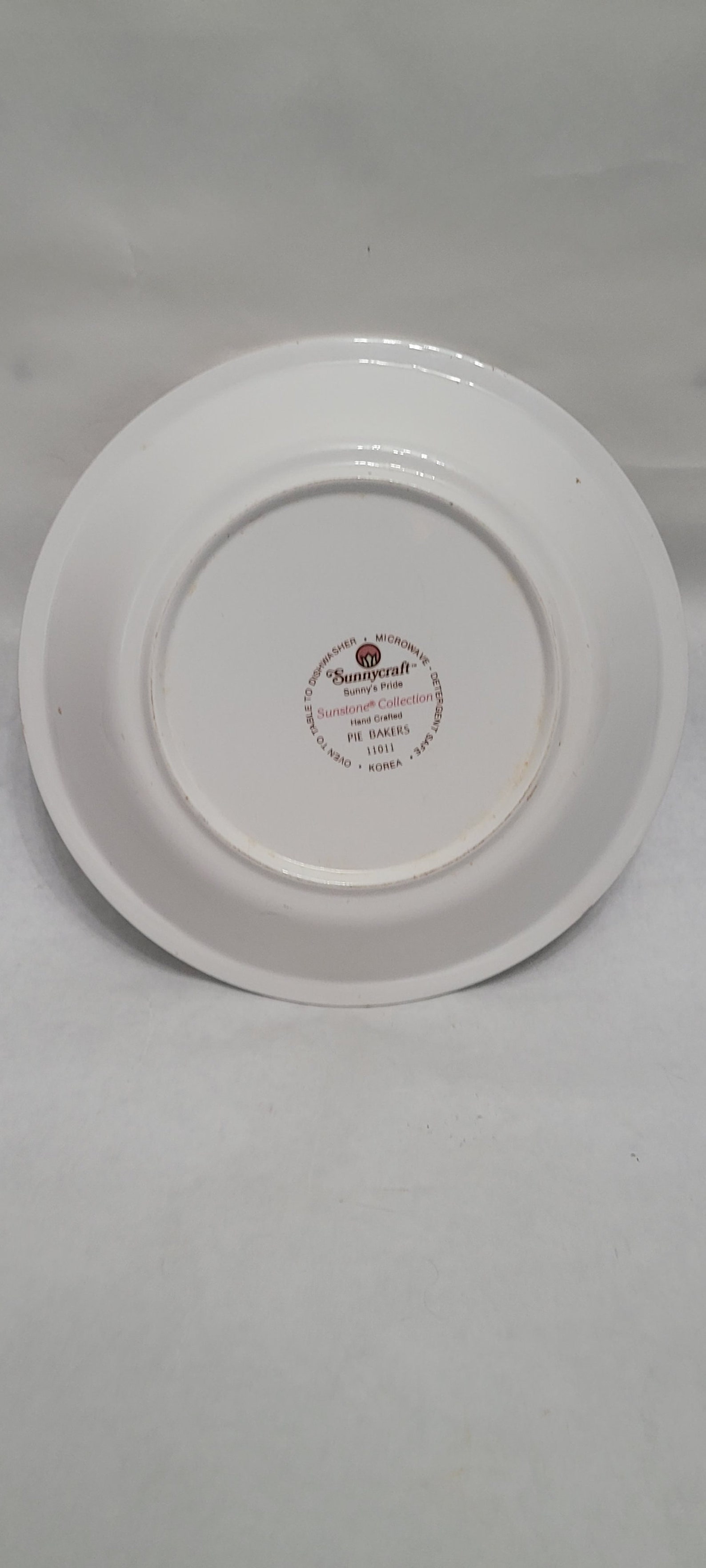 Vintage Lemon Meringue Recipe Plate Sunnycraft Sunstone Collection ...