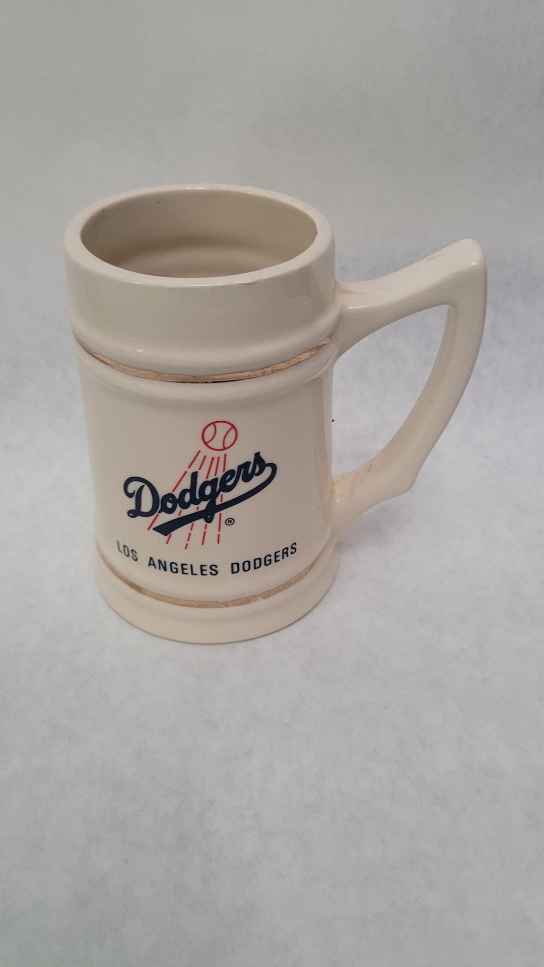 Vintage Los Angeles Dodgers Logo Stein Collectible Mug MLB Baseball - Etsy