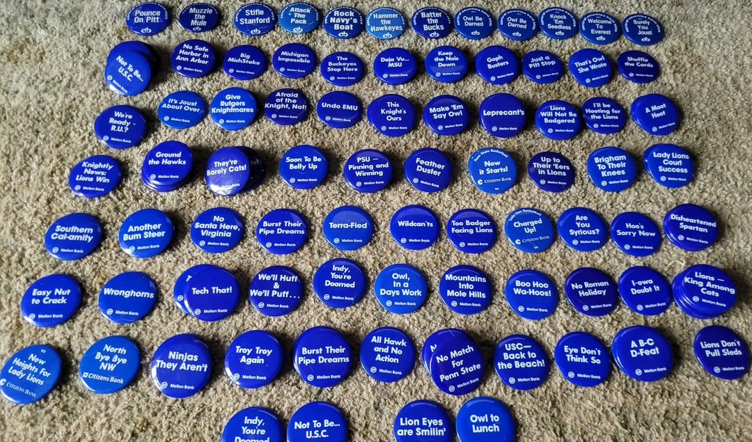 Collection (36 Total) of Central Counties Bank Penn State University ...