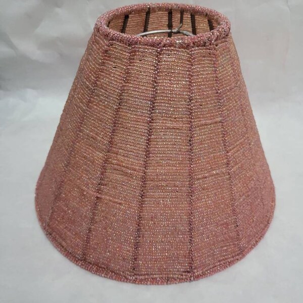 Beaded Lamp Shade - Etsy