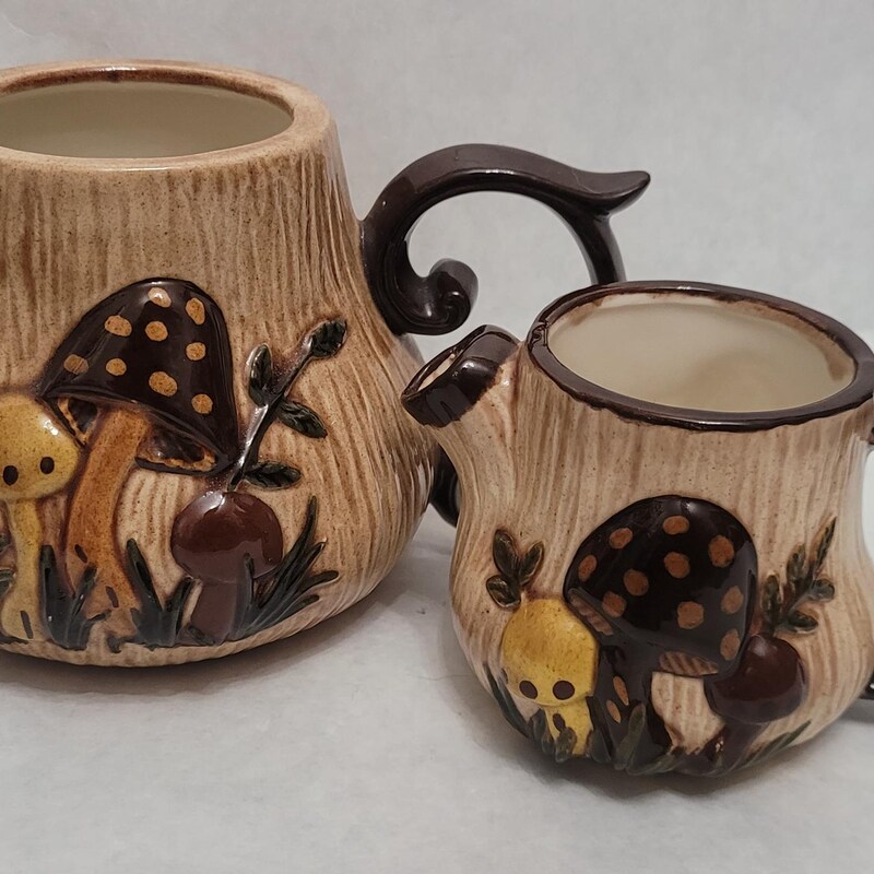 Mushroom Tea Set - Etsy