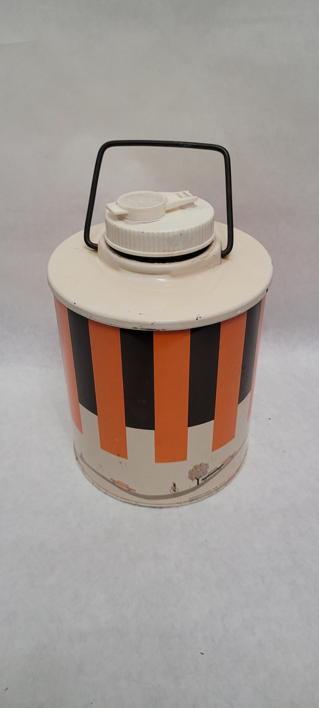 Vintage 1960s A & W Root Beer 64 Oz., 1/2 Gallon, Metal Cooler Jug, by ...