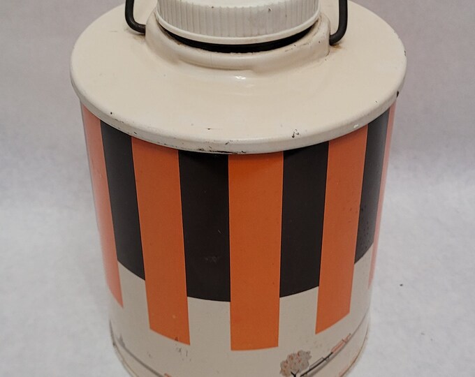 Vintage 1960s A & W Root Beer 64 Oz., 1/2 Gallon, Metal Cooler Jug, by ...
