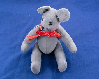 Grey Stuffed Toy - Etsy