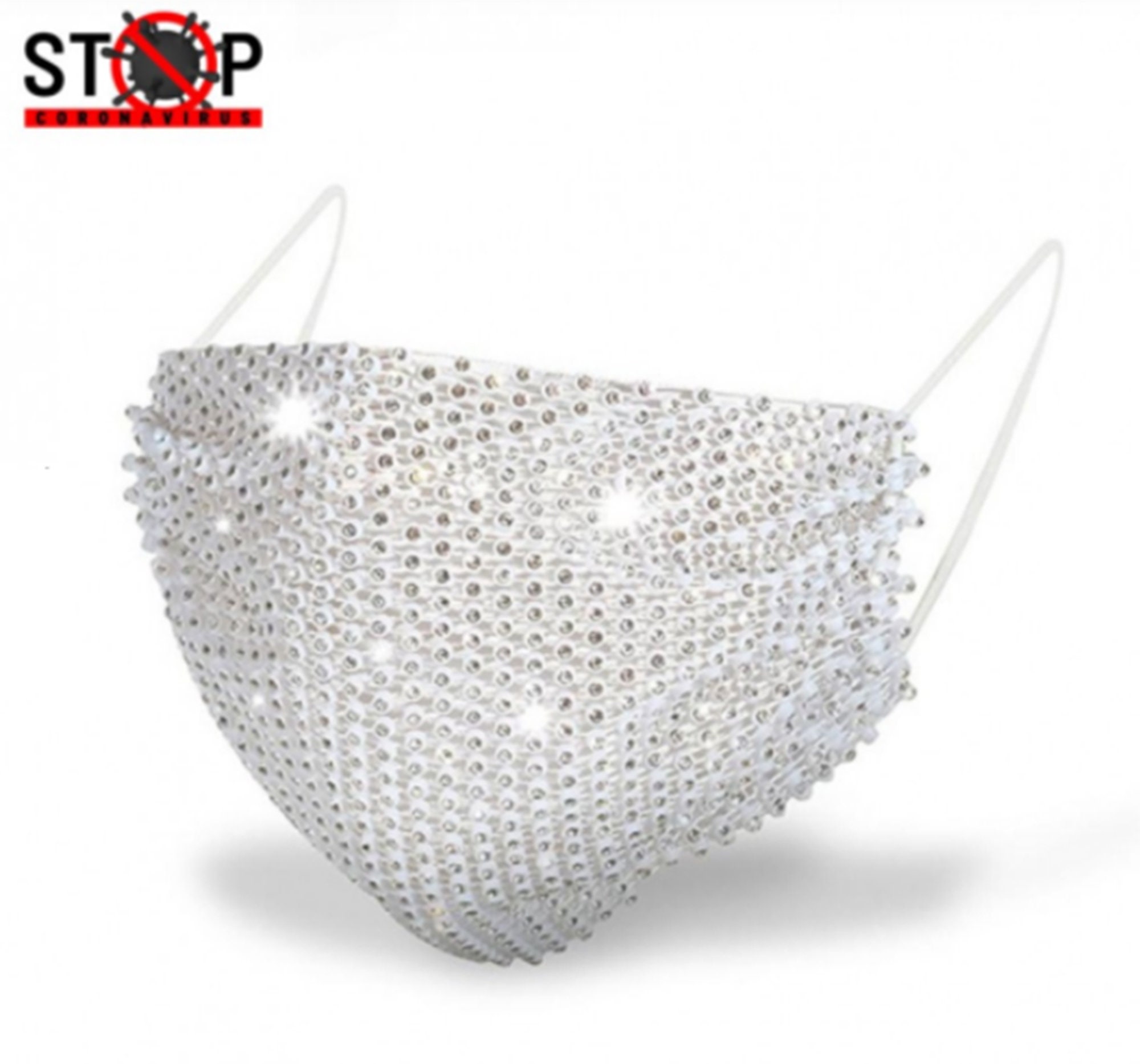 Fashion Face Masks With Diamond Trendy Rhinestone Variety of | Etsy