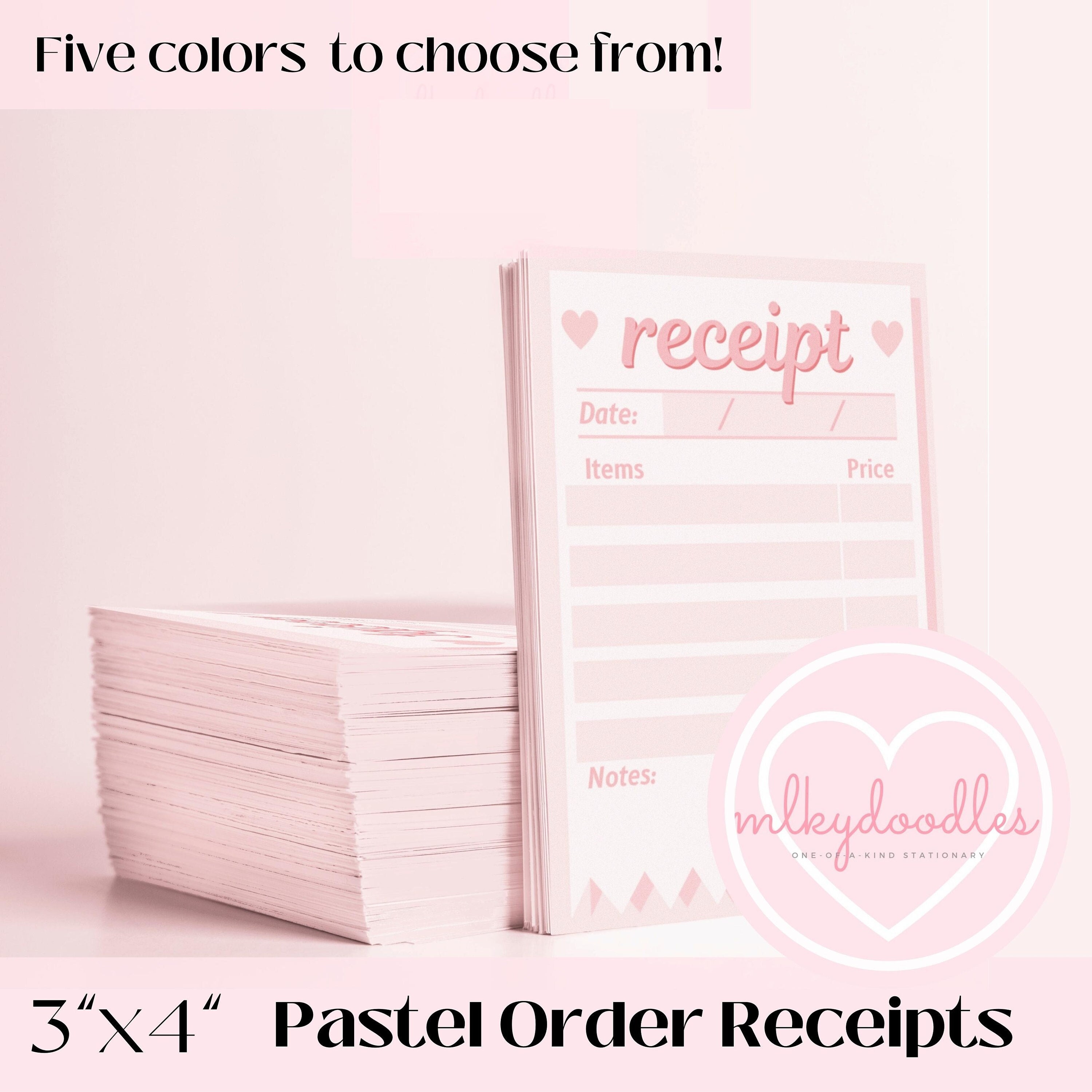 Kawaii Receipt - Etsy