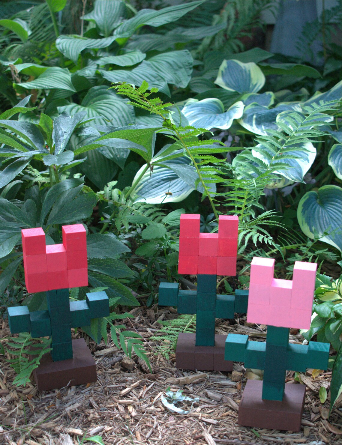 Minecraft Inspired Tulip Flowers | Etsy