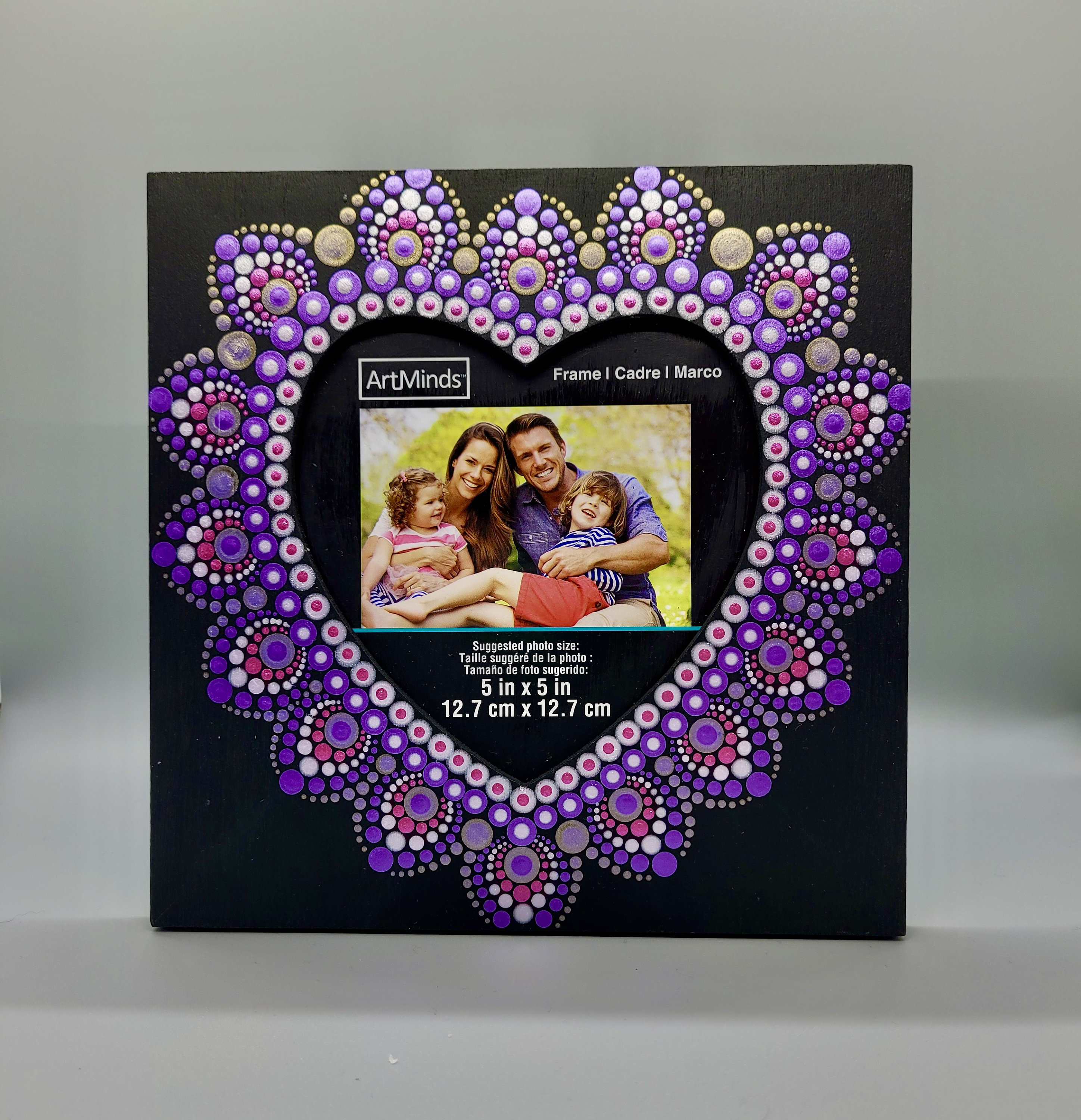 Purple Love Frame