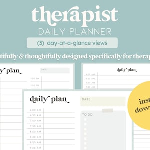 Instant Download | Occupational Therapist Daily Planner | OT | School ...