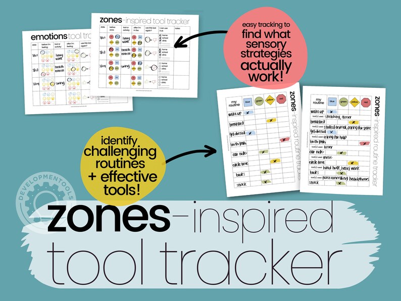 Zones of Self Regulation Inspired Sensory Tool Tracker for Social ...