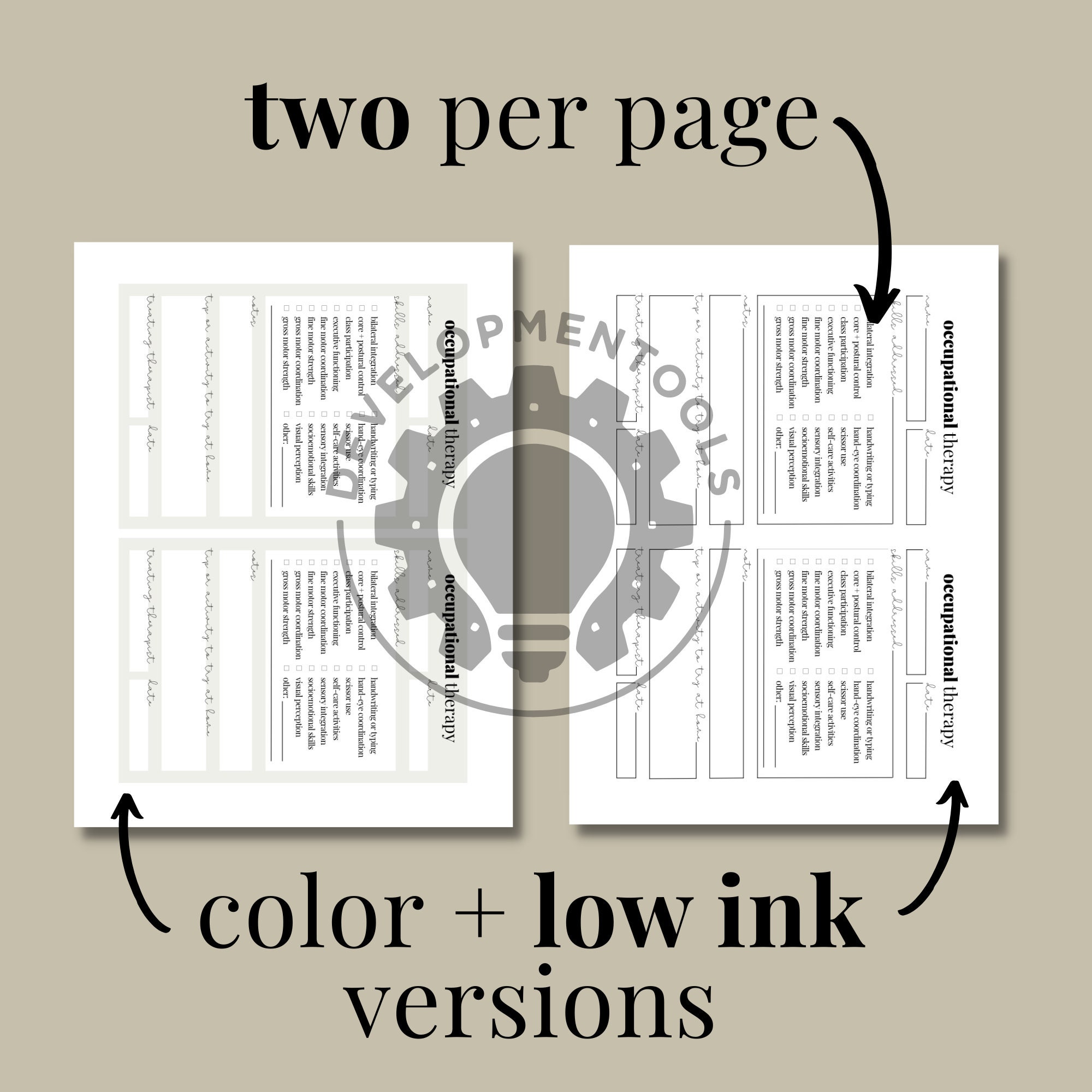 OT Resource | Parent Communication Note Templates | School Therapist ...