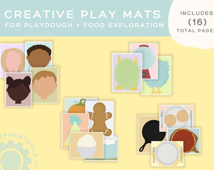 Playdough Mats & Visual Cards: Seasons Bundle - Etsy Canada