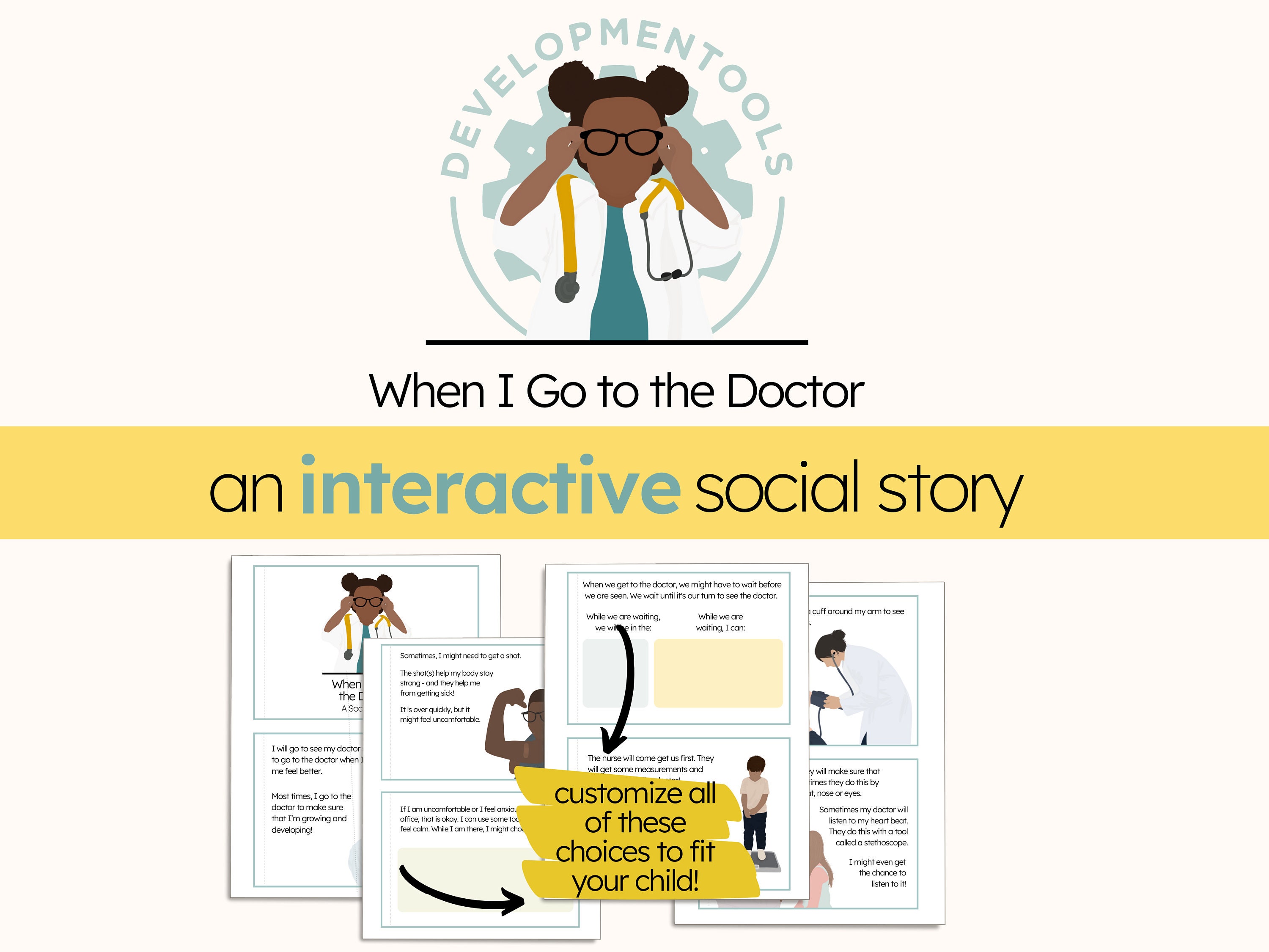 Going to the Doctor Social Story | Occupational Therapy | Special ...