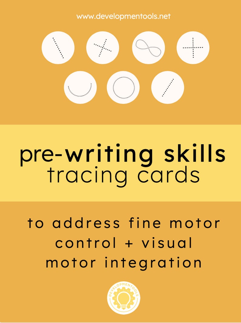 Fine Motor Skill Activities: Tracing, Handwriting Warmups (digital ...