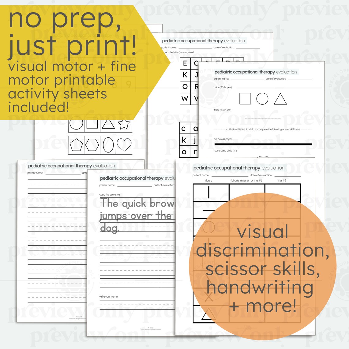 Instant Download | Comprehensive Occupational Therapy Evaluation ...