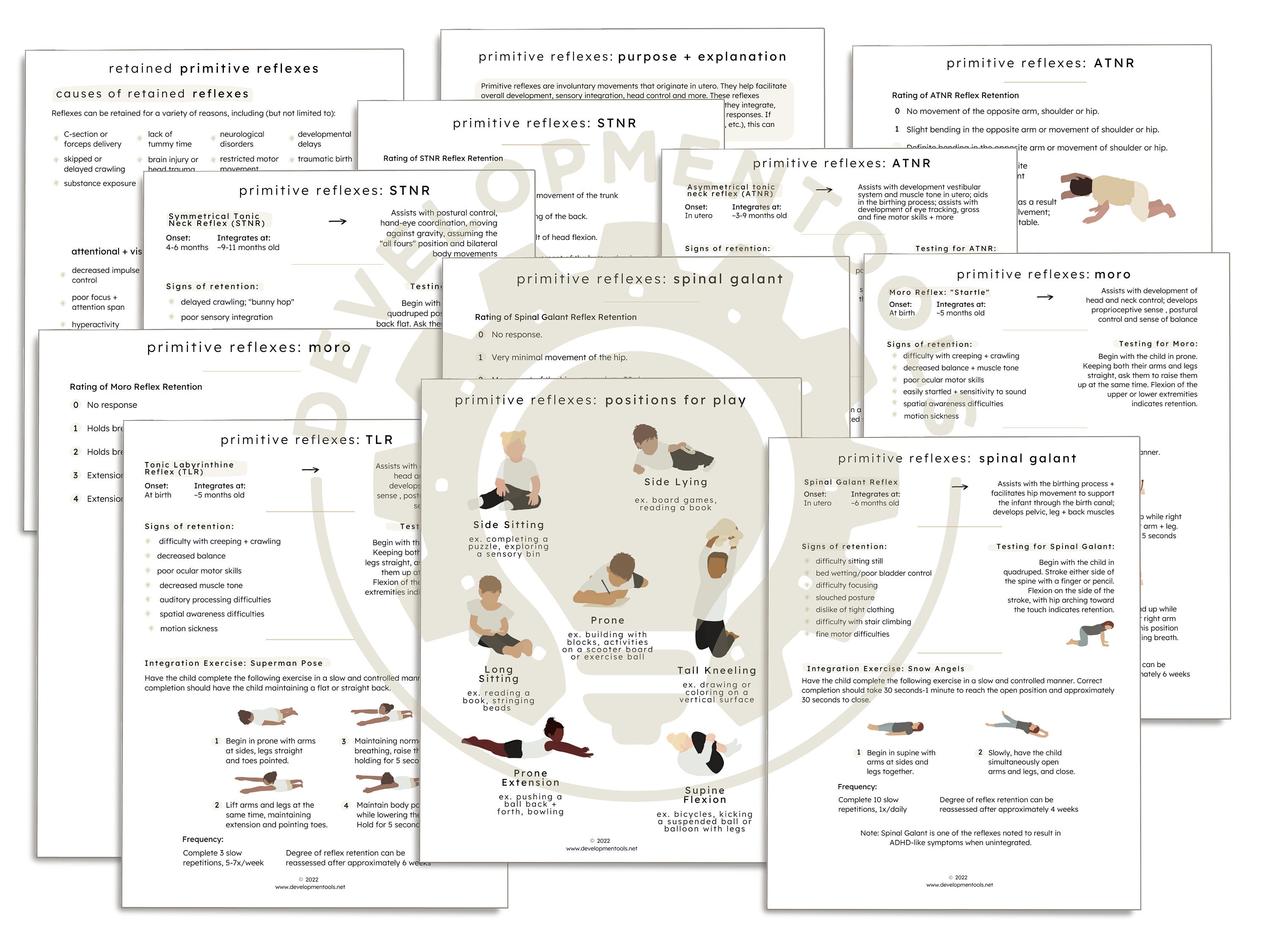 Instant Download | Primitive Reflexes: Integration, Exercises, Play ...