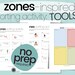 No-prep Zones Sorting: Coping Tools, Inspired by Zones of Self ...