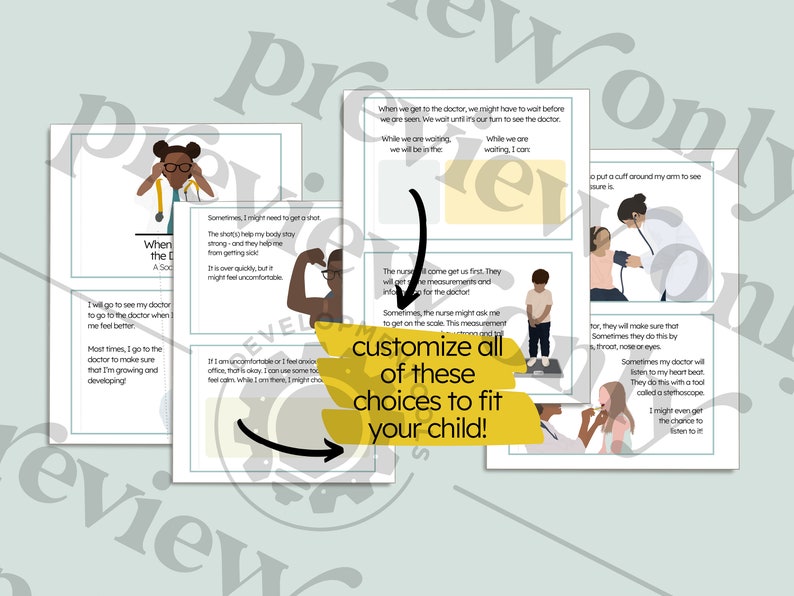 Going to the Doctor Social Story | Occupational Therapy | Special ...