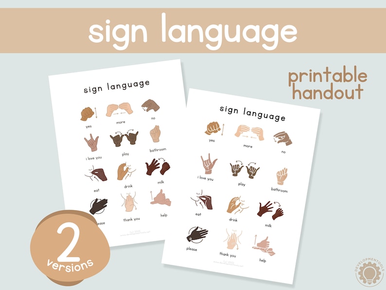 Simple Sign Language | 12 Signs for Early Intervention + More ...