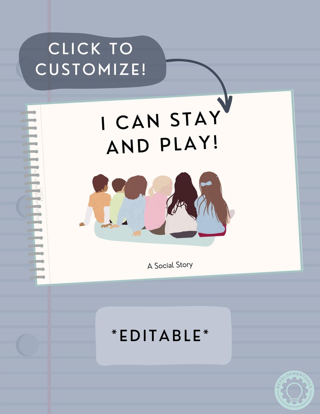 I Can Stay and Play! |social Story | Elopement | Pediatric Therapy ...