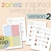 Zones of Regulation Inspired No-prep Sorting Activity Ver. 2 Self ...