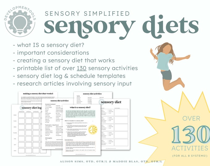 Sensory Processing Parent Handout - Etsy