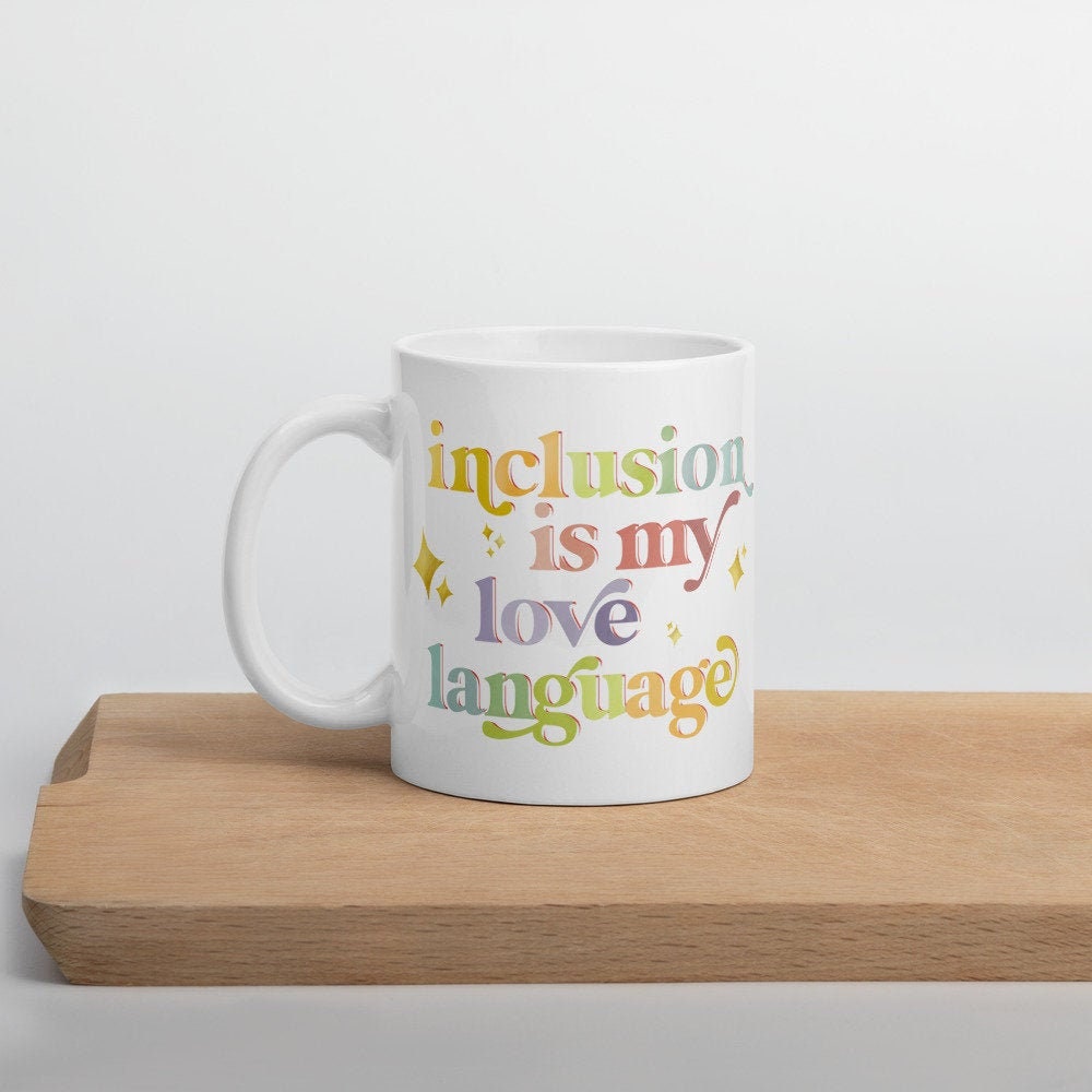 Mug Inclusion is My Love Language Occupational Therapy | Etsy