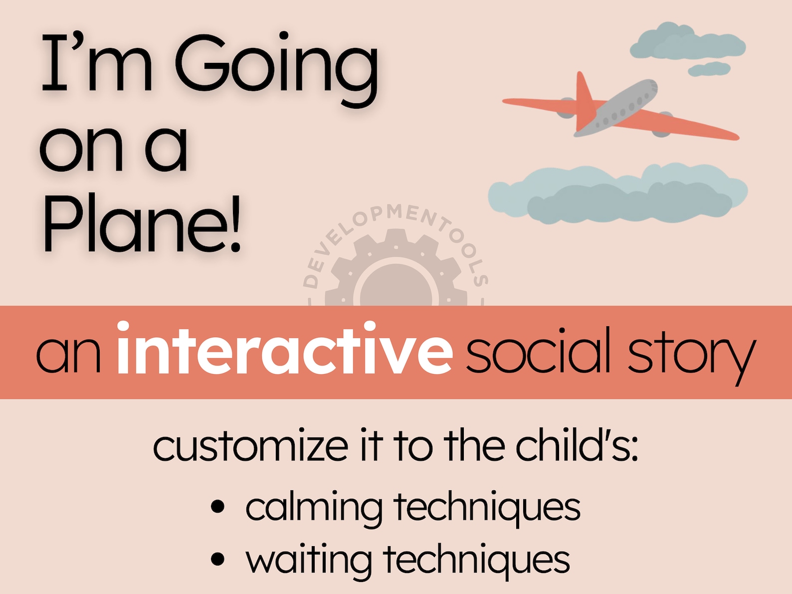 Toddler Going on a Plane Social Story | Preparation and Expectations ...
