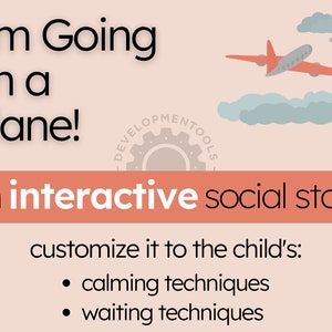 Toddler Going on a Plane Social Story | Preparation and Expectations ...