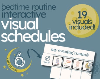 Visual Schedule Pecs Therapy - Etsy