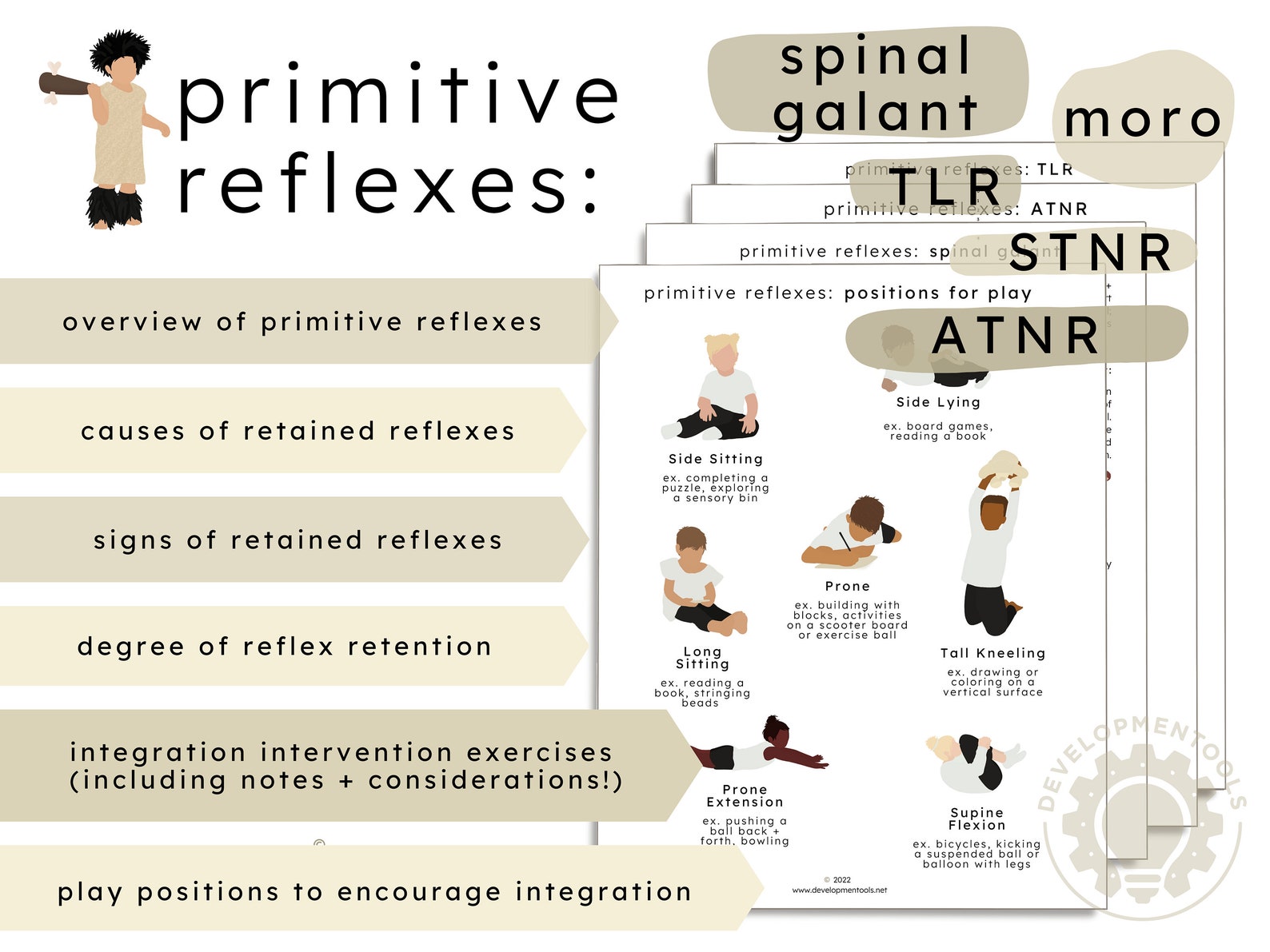 Instant Download | Primitive Reflexes: Integration, Exercises, Play ...