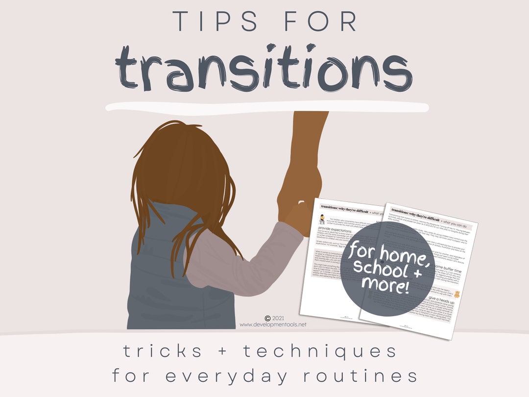Tips for Transitions | Early Intervention | School Resource ...