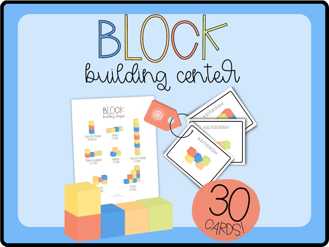 Block Designs and Patterns | Classroom Centers | Visual Perceptual ...