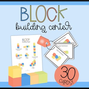 Block Designs and Patterns | Classroom Centers | Visual Perceptual ...