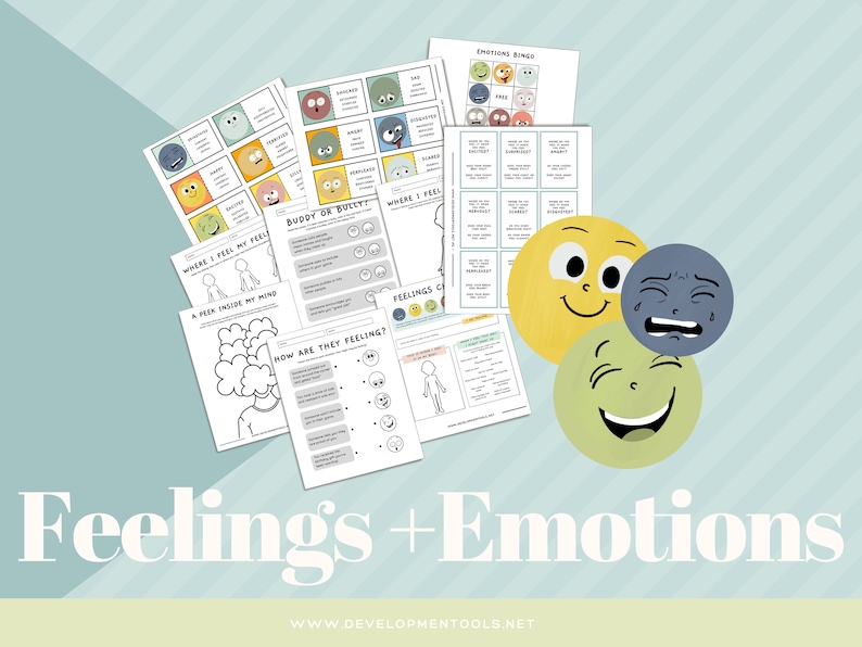 Feelings and Emotions Packet | Emotional Regulation Activities ...